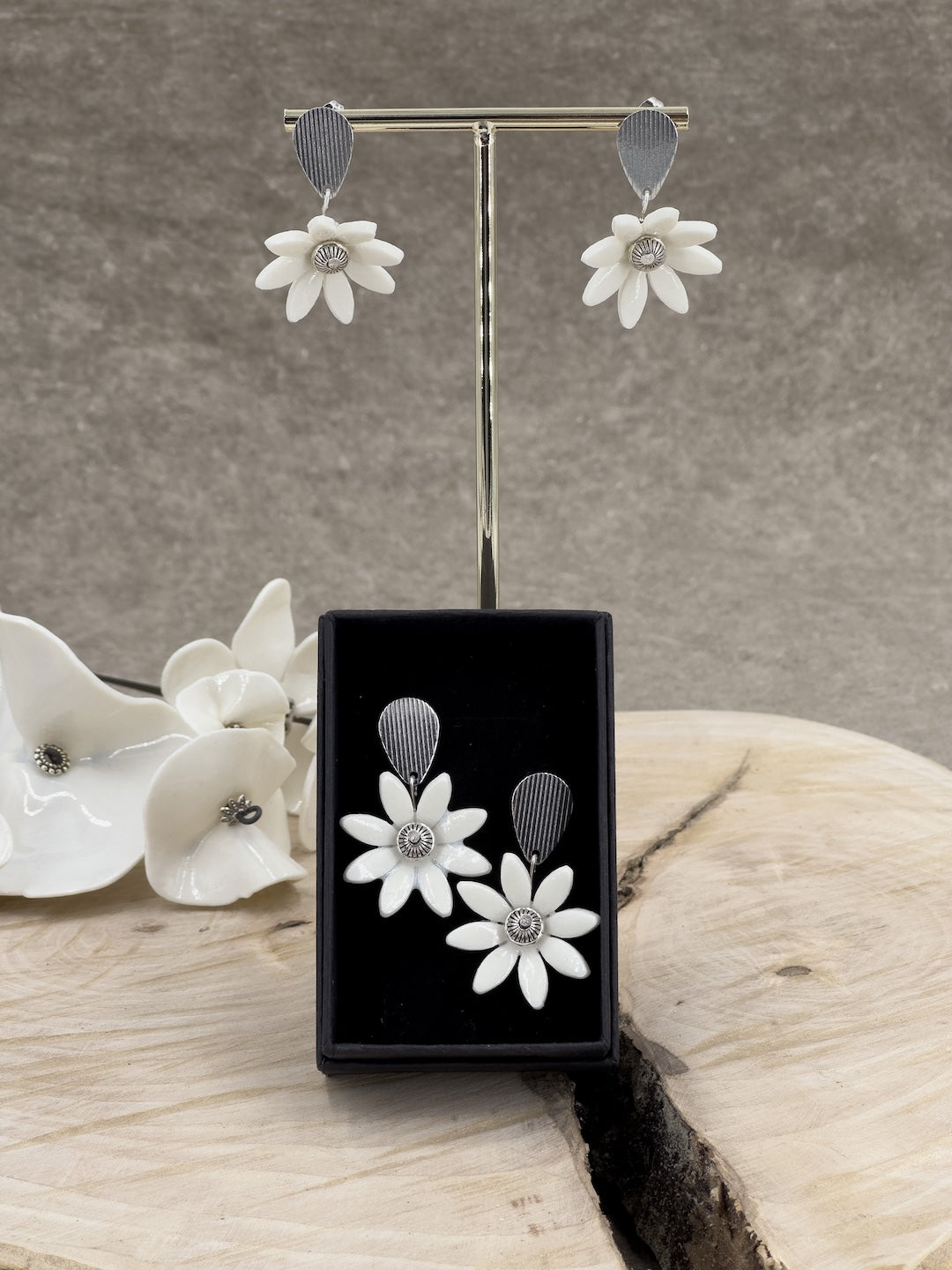Alex Hackett Jewelry - French Jewelry - Porcelain jewelry - Floral ...